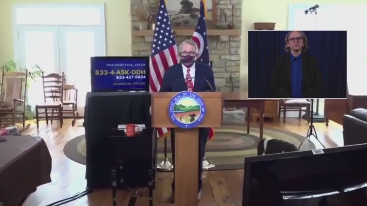 State of Ohio Governor DeWine full news conference addressing ...