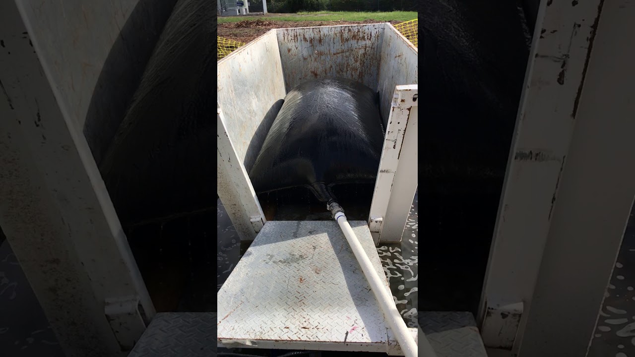 Sludge Tank Waste Removal - YouTube