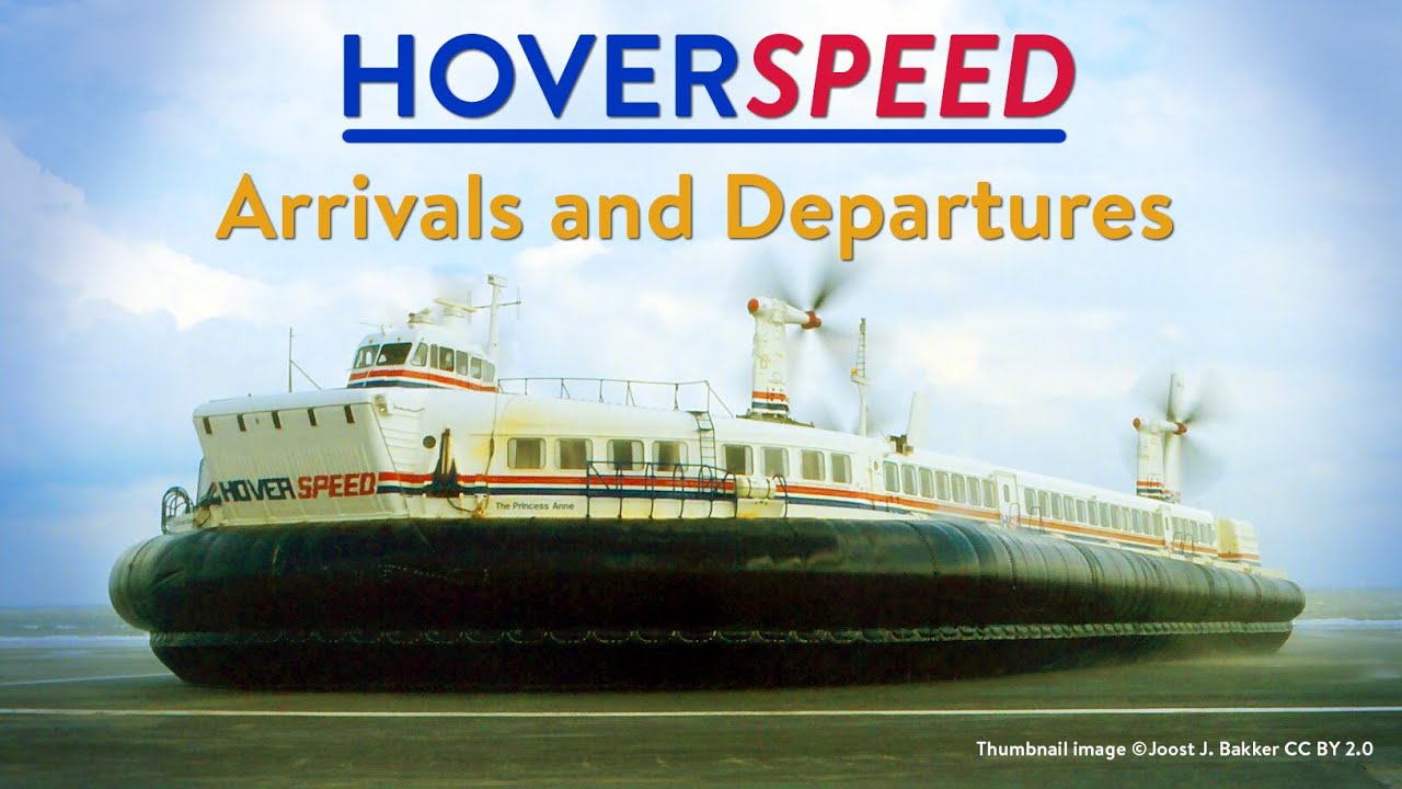 Hoverspeed Hovercraft Princess Margaret and Princess Anne - 1998 Dover ...