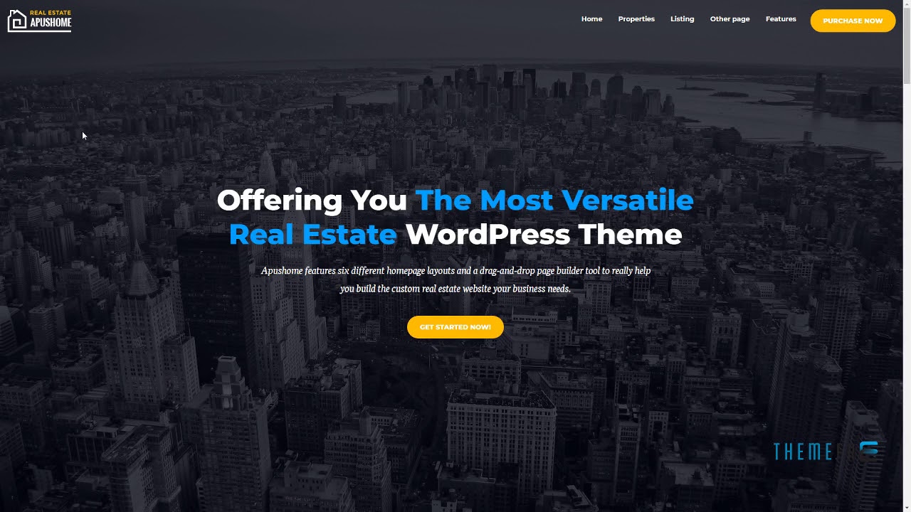 ApusHome - Real Estate WordPress Theme Sanford Nyoman - YouTube