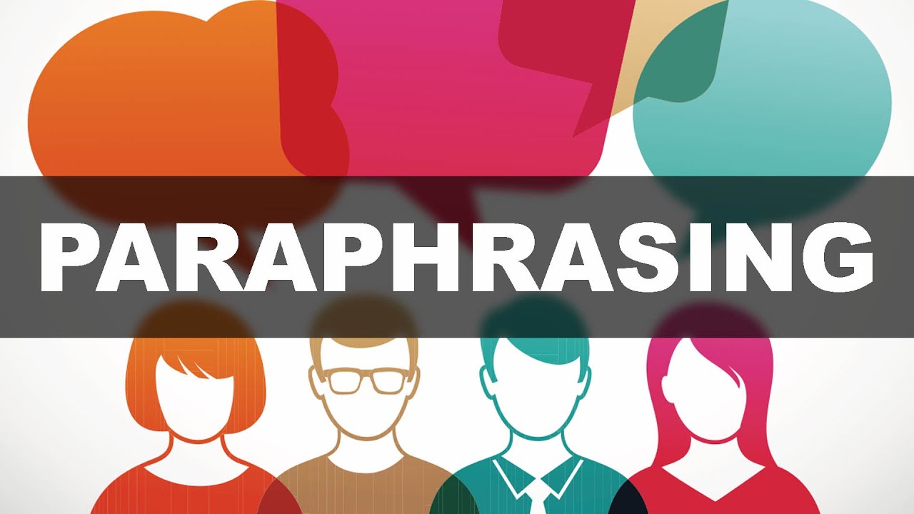 Digital Workshop: Paraphrasing - YouTube