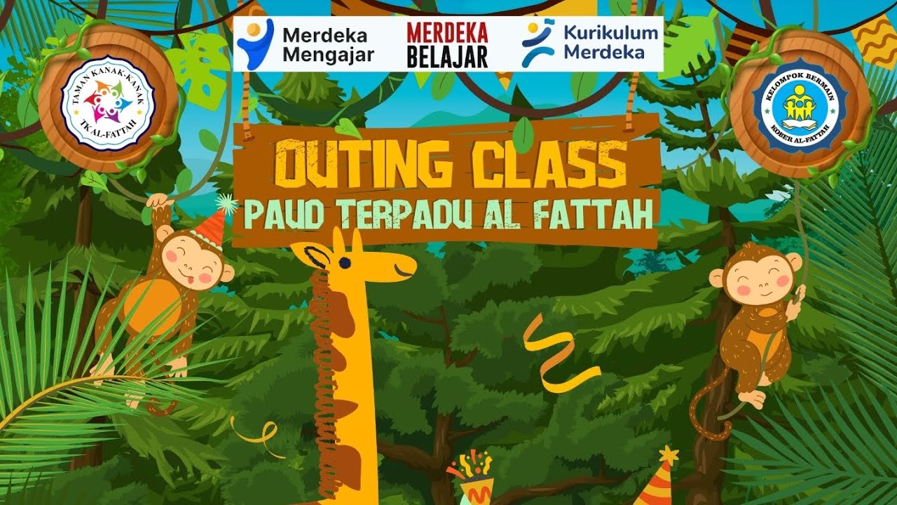 Outing class Paud Terpadu AL-FATTAH | Lembang Park Zoo & Masjid Raya Al-Jabbar Bandung - YouTube