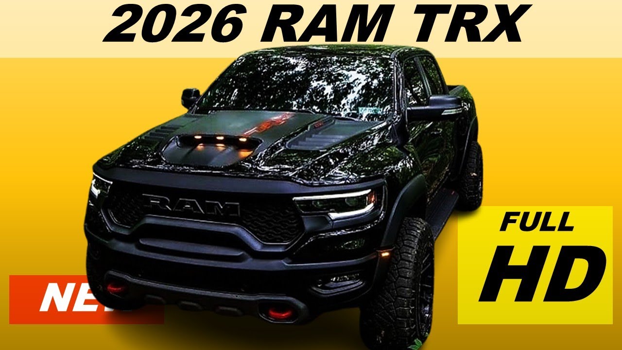 NEW 2026 RAM TRX – Supercharged Power & Rugged Style! 🏁🏆 - YouTube