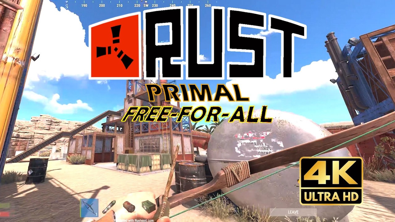Rust Primal Warfare! FFA on the Classic MW2 Rust Map! - YouTube