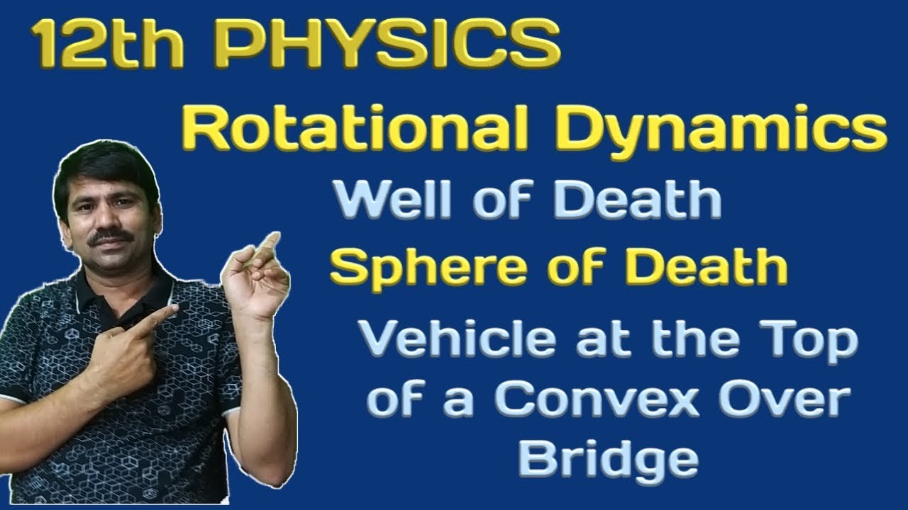 12th physics | Rotational Dynamics | Well of Death |Sphere of Death ...