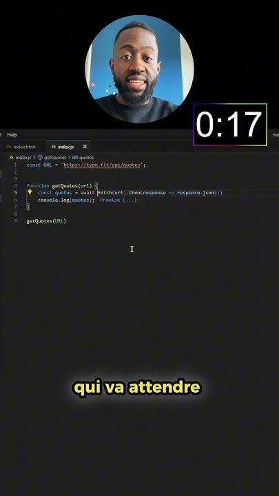 Async/Await en JavaScript en 30 secondes #developer #javascript #coding ...