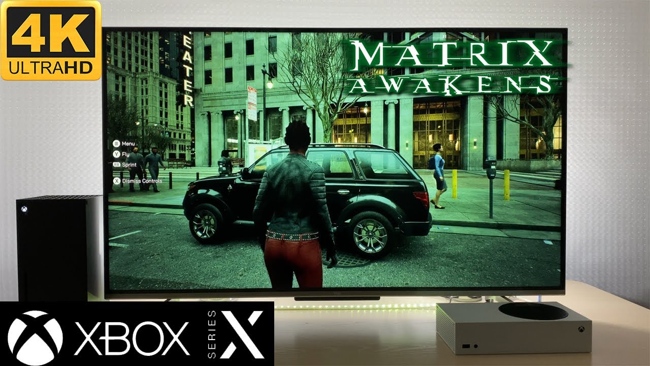 The Matrix Awakens Gameplay - Xbox Series X (4K TV) - YouTube