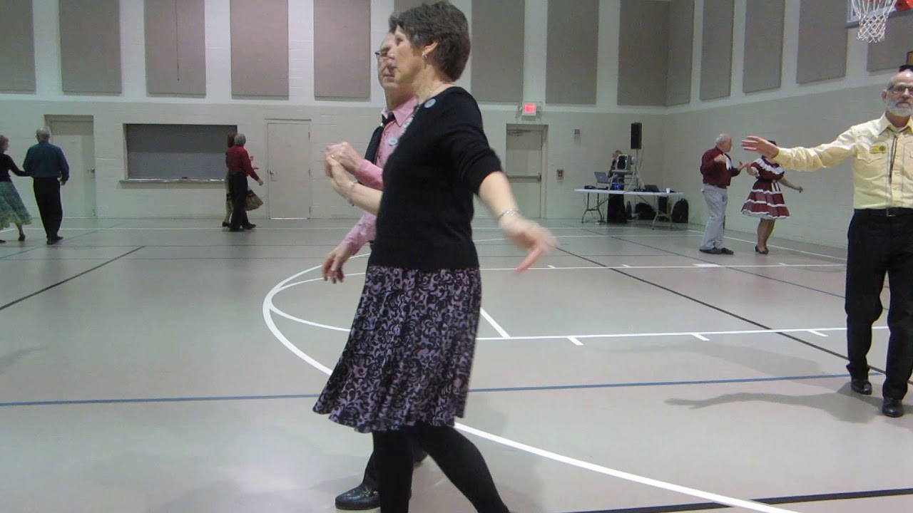 16 DEBBIE ELSER CUES "WHISPERING PINES" A RUMBA ROUND DANCE - YouTube