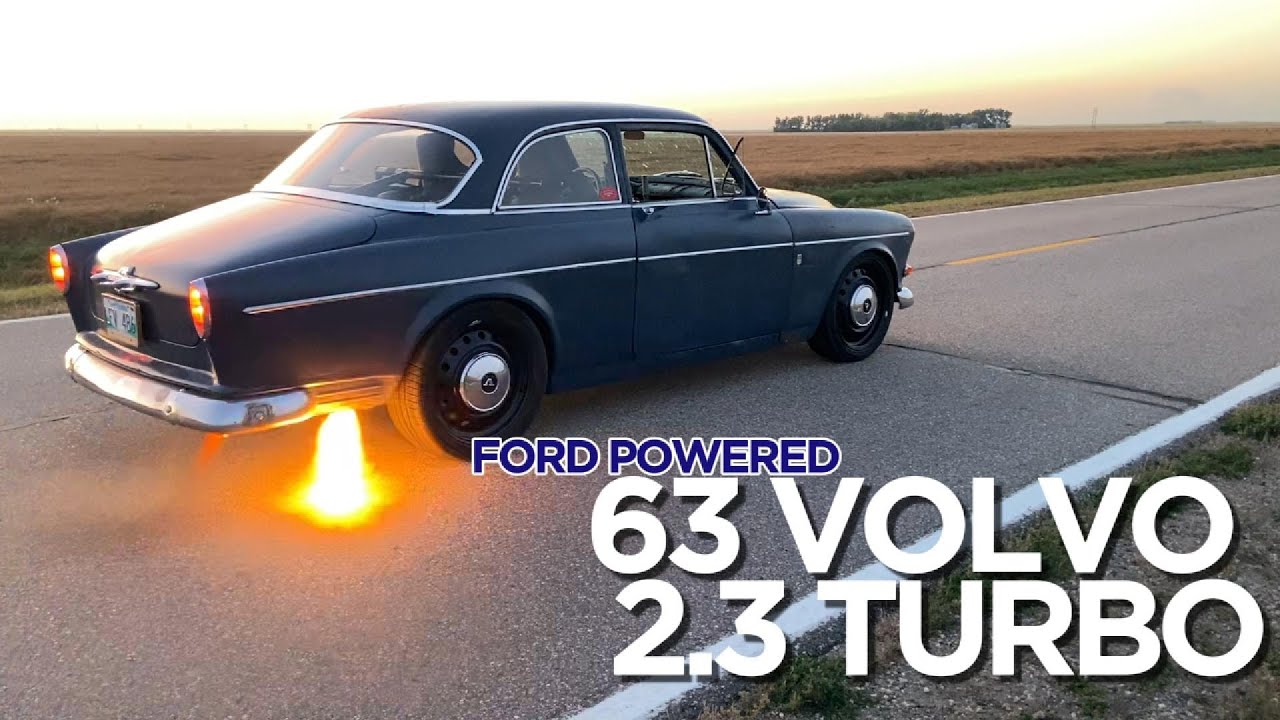 Volvo 122S Powered by Ford 2.3L Turbo SOHC engine, gt3076r ...