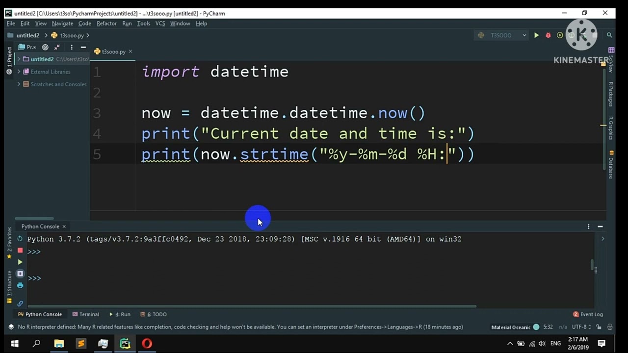 PRINT DATE TIME IN PYTHON YouTube PRINT DATE TIME IN PYTHON YouTube