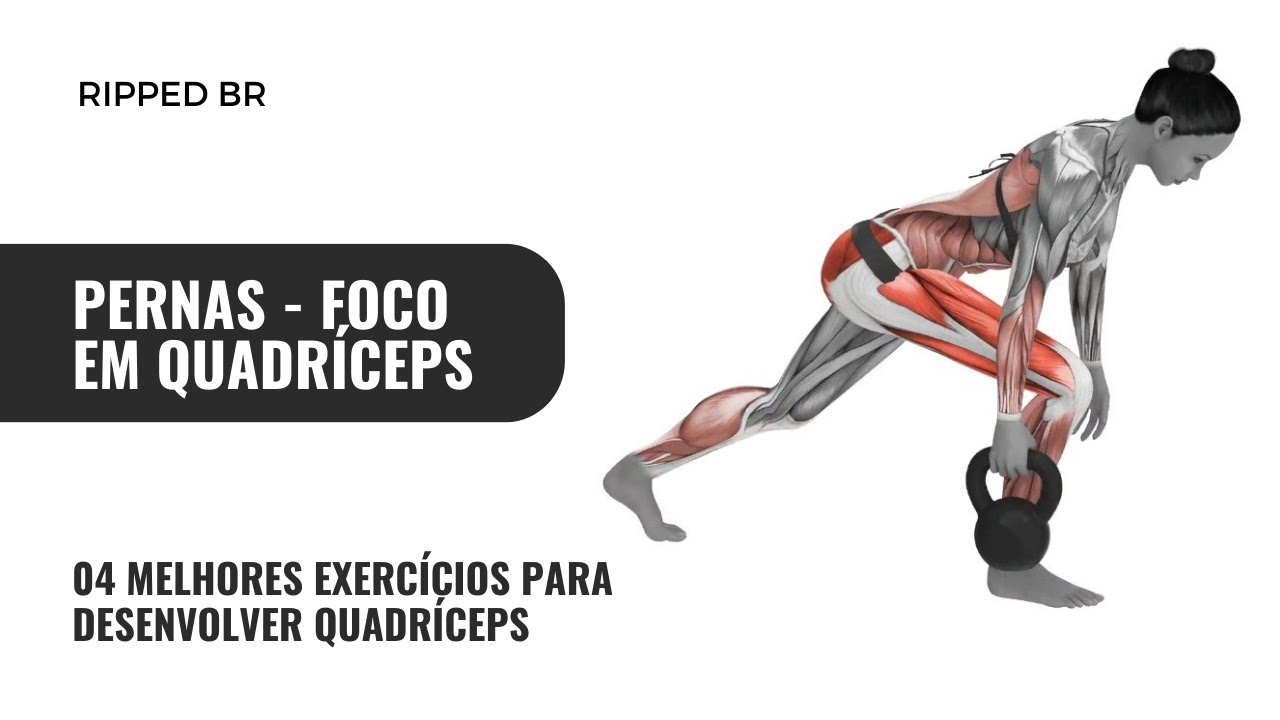 SUPER TREINO DE PERNA COM OS 4 MELHORES EXERCÍCIOS (FOCO EM QUADRÍCEPS ...