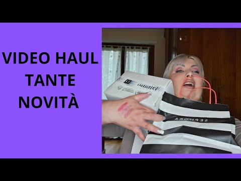 video haul TANTE NOVITÀ!! - YouTube