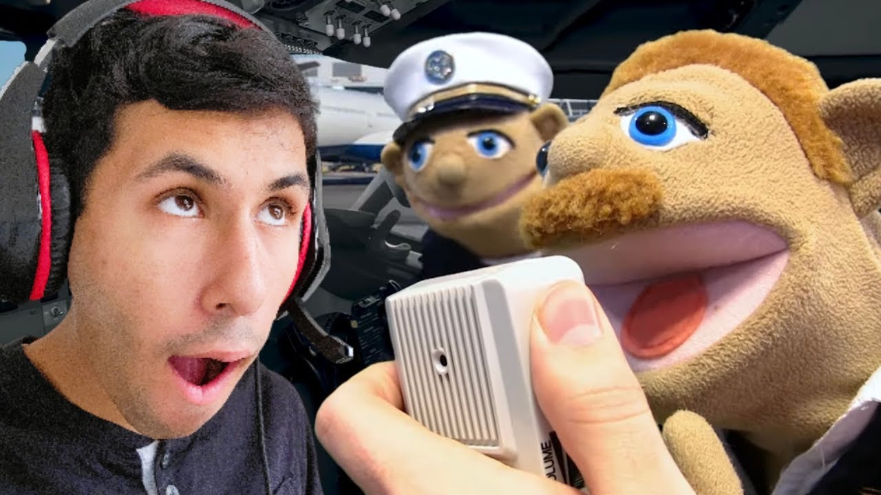 THE WORST PILOT EVER!!! Anand The Gamer Reacts : The Plane Crash By SML ...