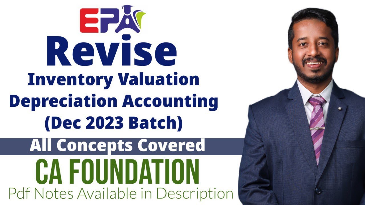 Revise Valuation of Inventory and Depreciation Accounting - YouTube