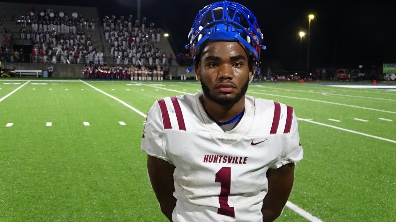 Carlin Long scores go-ahead TD: Huntsville downs Bob Jones 28-24 - YouTube