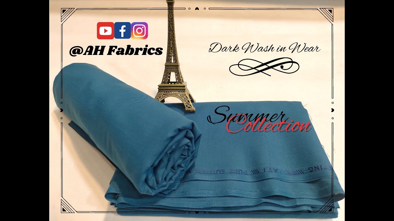 Dark Wash in Wear Gents | Summer Collection | Abdullah Hussain Fabrics ...