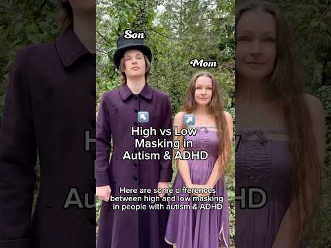 High vs Low Masking in Autism & ADHD