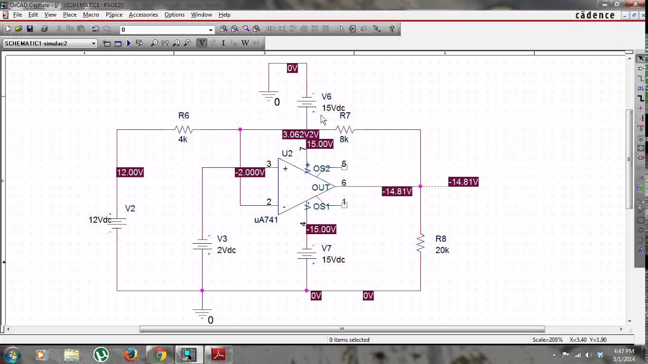 Tutorial Orcad 9: Amplificador Operacional (II) - YouTube