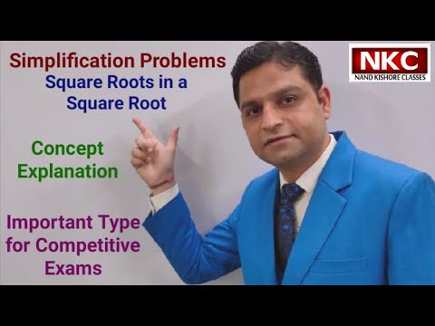 Simplification Problems for Competitive Exams - Square Roots in a ...