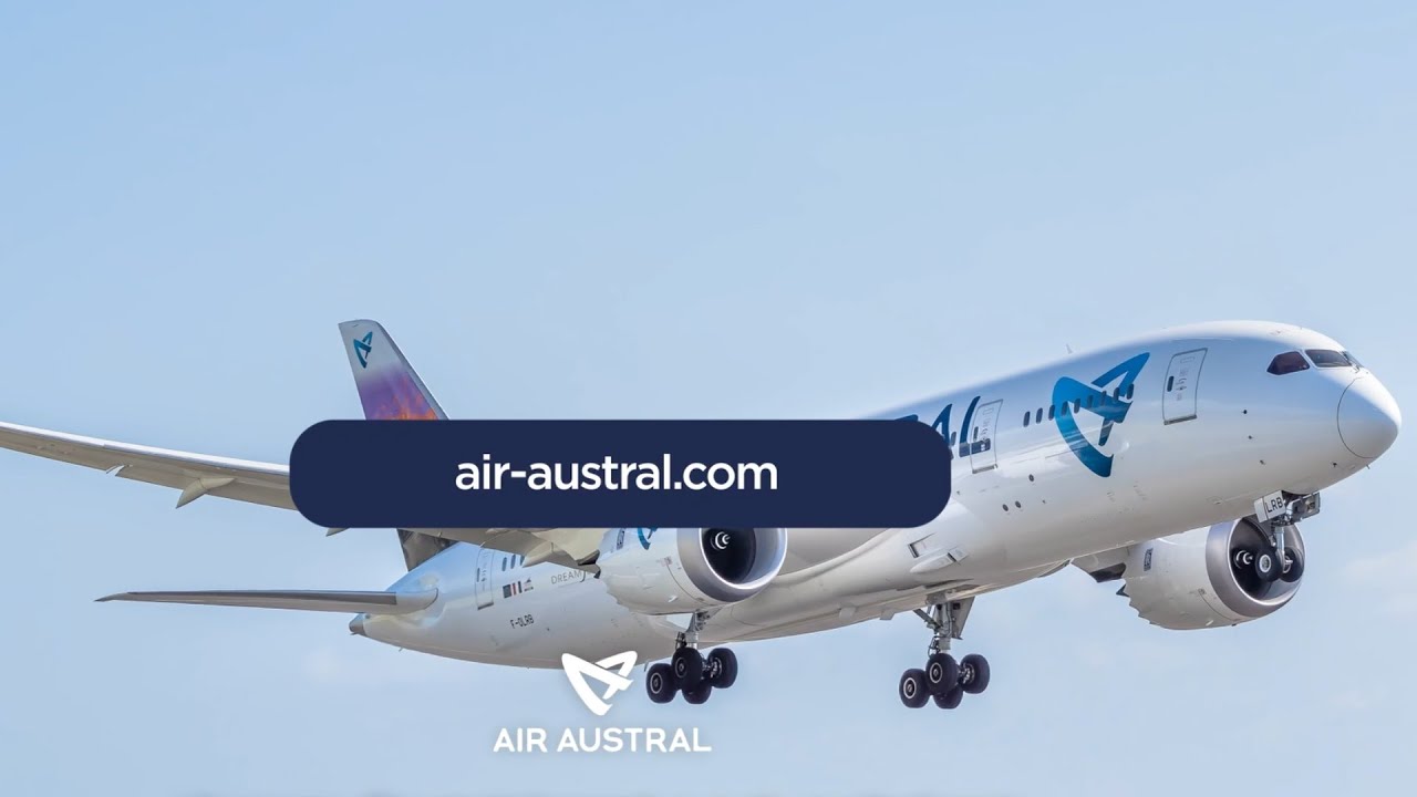 Réseau de destinations Air Austral au départ de Mayotte - YouTube