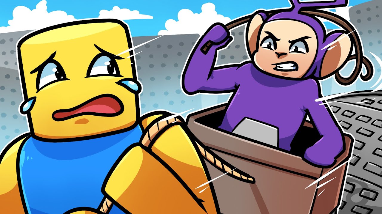 NOW I HATE ROBLOX! | Tinky Winky Plays: Roblox Pull a Friend - YouTube
