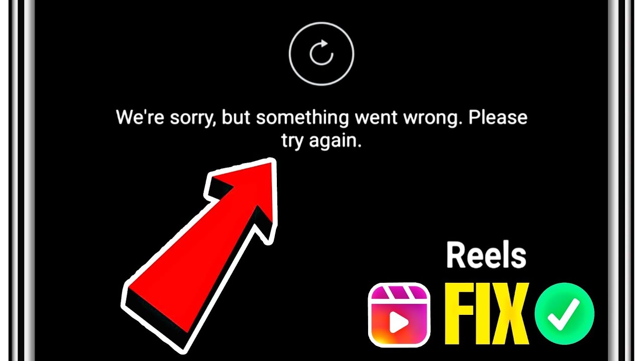 How to fix we're sorry, but something went wrong. please try again ...