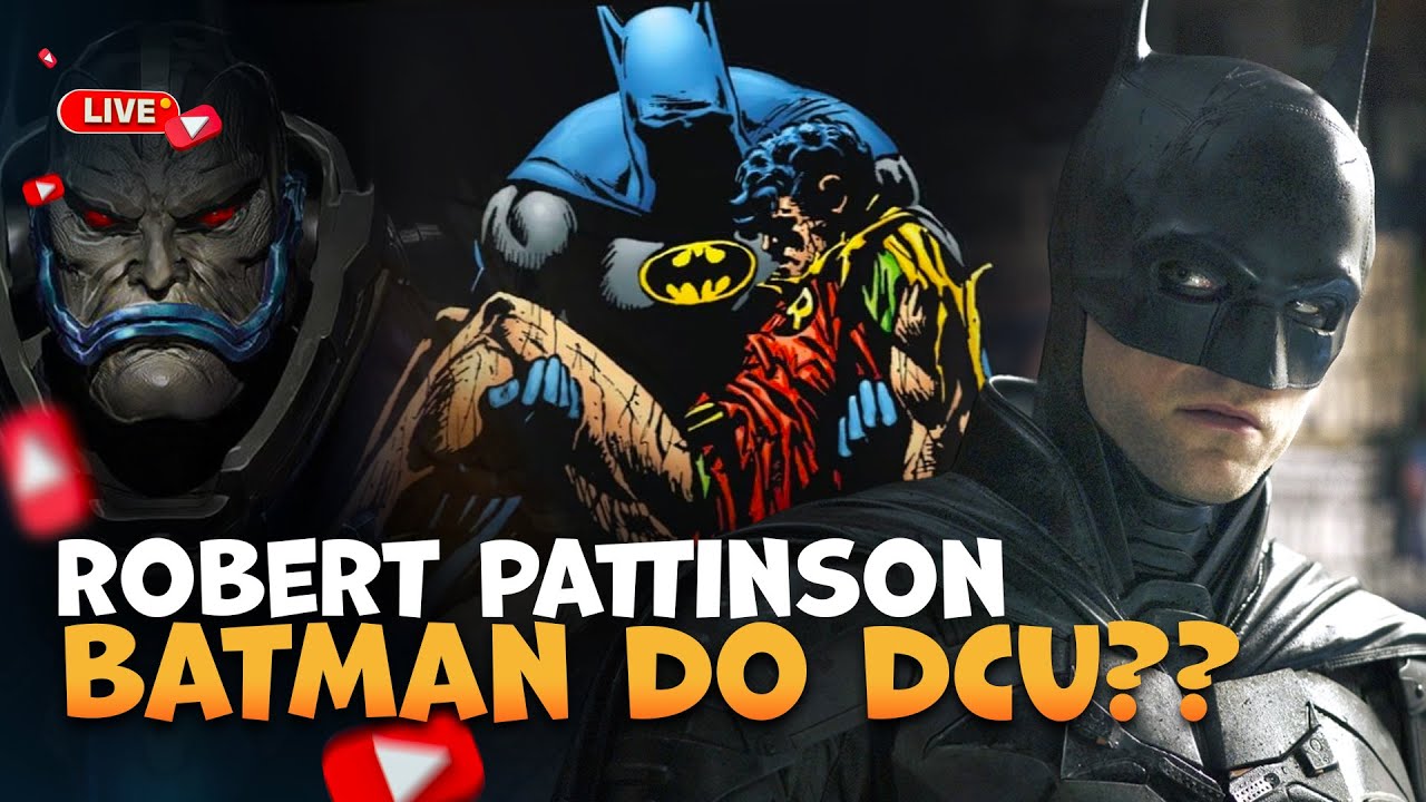 ZASLAV QUER ROBERT PATTINSON COMO O BATMAN DA DCU? DWAYNE JOHNSON ...