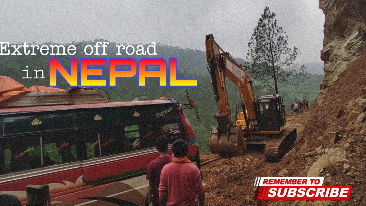 Extreme OFF Road in NEPAL🇳🇵||ROLPA|| landslide 😱 - YouTube