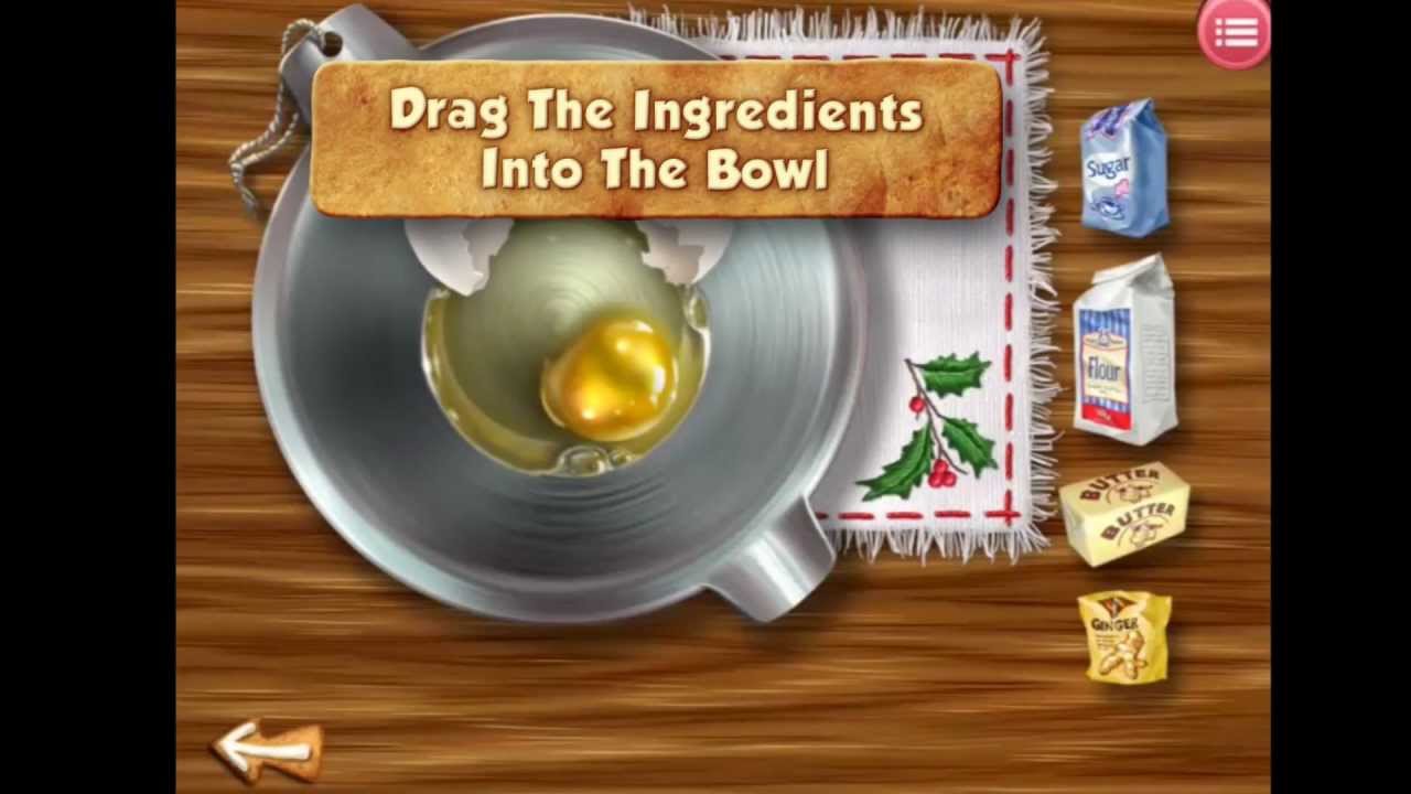 Gingerbread Crazy Chef | TabTale - YouTube