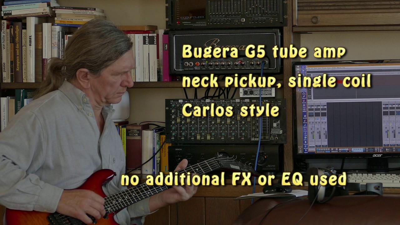 Bugera G5 tube amp, drive channel demo - YouTube
