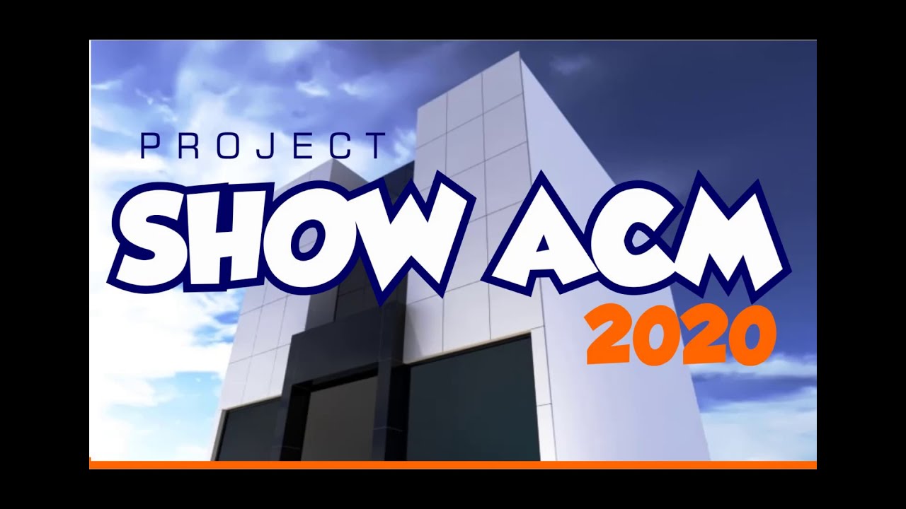 FACHADA DE ACM - PROJECT SHOW ACM - YouTube