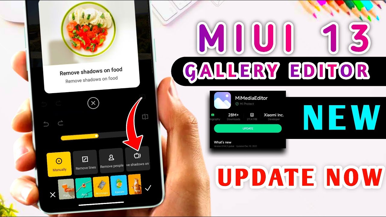 Official Install Miui 13 Mi Gallery Editor App Update Released With New ...