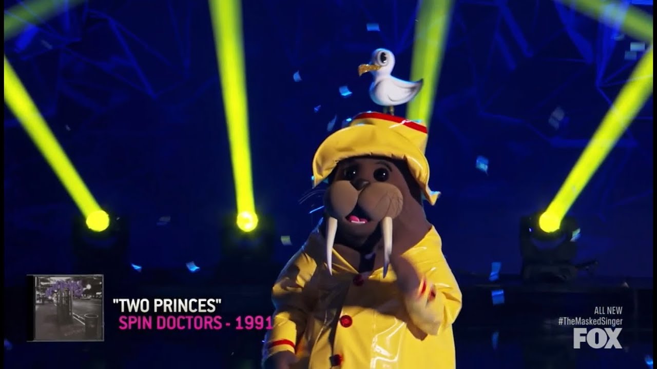 Walrus Performs "Two Princess" By Spin Doctors | Masked Singer | S8 E6 ...