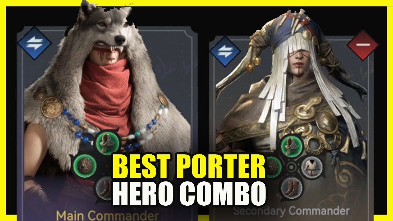 Best Porter Hero Combination || Viking Rise tips and tricks - YouTube