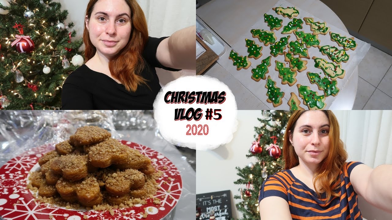 Χριστουγεννιάτικα μπισκότα & ταινίες | Christmas Vlog #5 ...