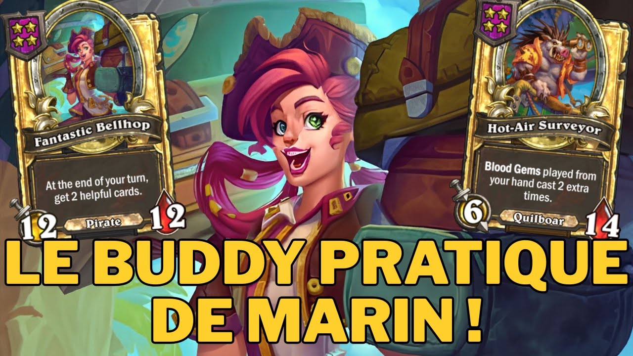 LE BUDDY PRATIQUE DE MARIN ! | MARIN | Hearthstone Battlegrounds Top ...