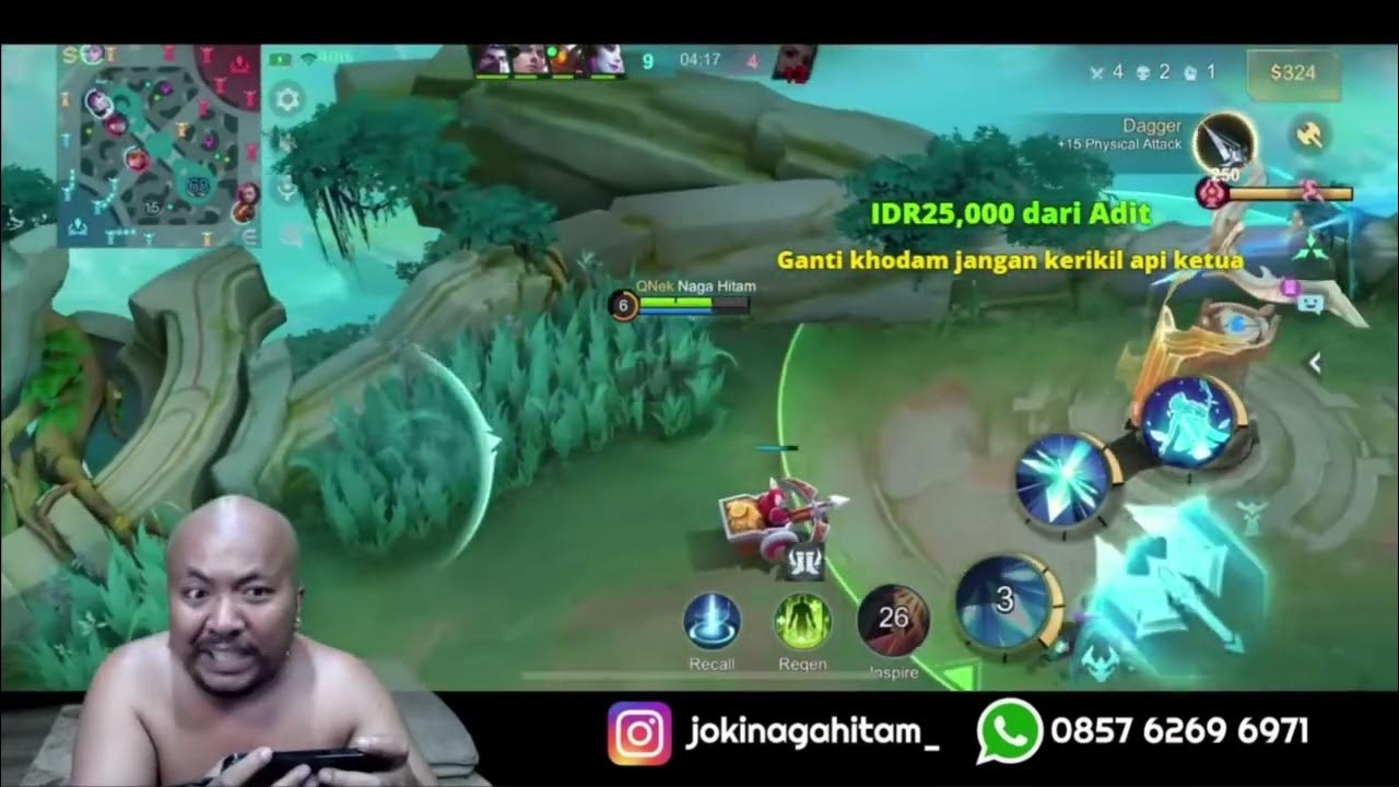 PASCOL NGAMUK DI SPAM JOKI !! BAPAK MU JOKI !! NGAKAK WKWK - YouTube