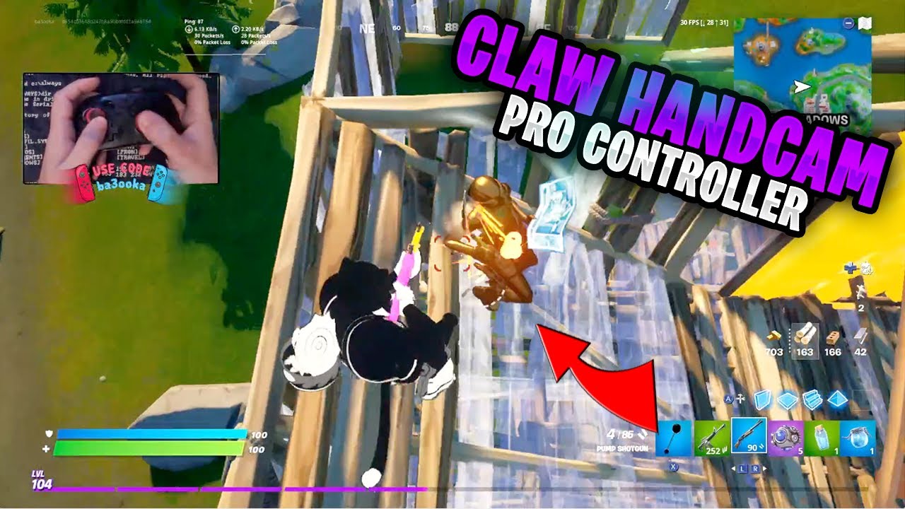 Fortnite on the Nintendo Switch Pro Controller #365 - YouTube