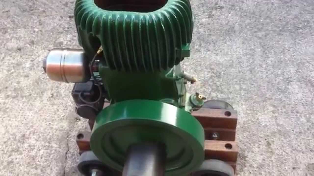 Wolseley WD TWO engine. - YouTube