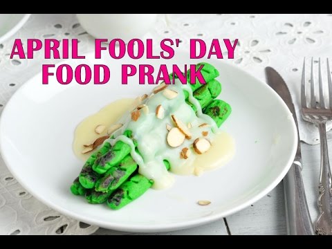 APRIL FOOL'S DAY FOOD PRANK, ASPARAGUS DESSERT, HANIELA'S - YouTube