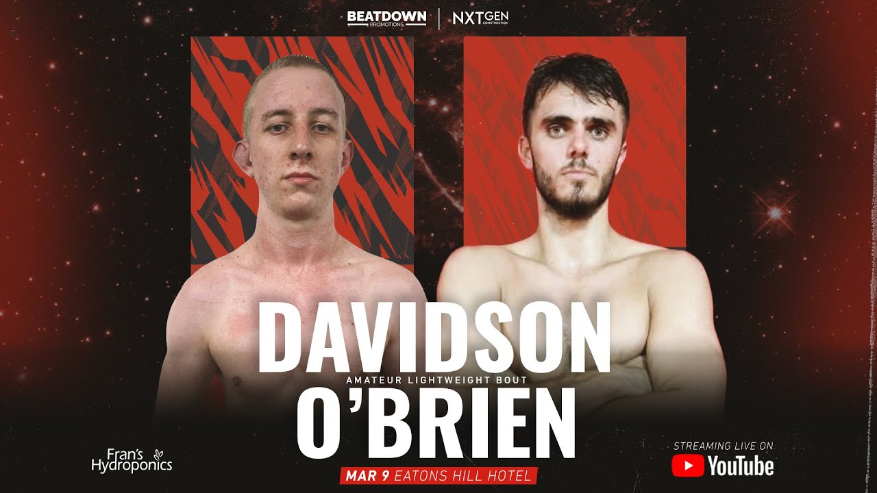 Joshua O'Brien V Max Davidson - Beatdown Promotions 6 - YouTube
