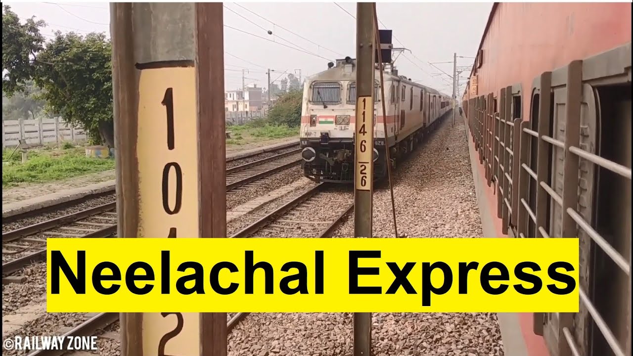 Neelachal Express Overtaking | Odisha Sampark Kranti Express | Railway ...
