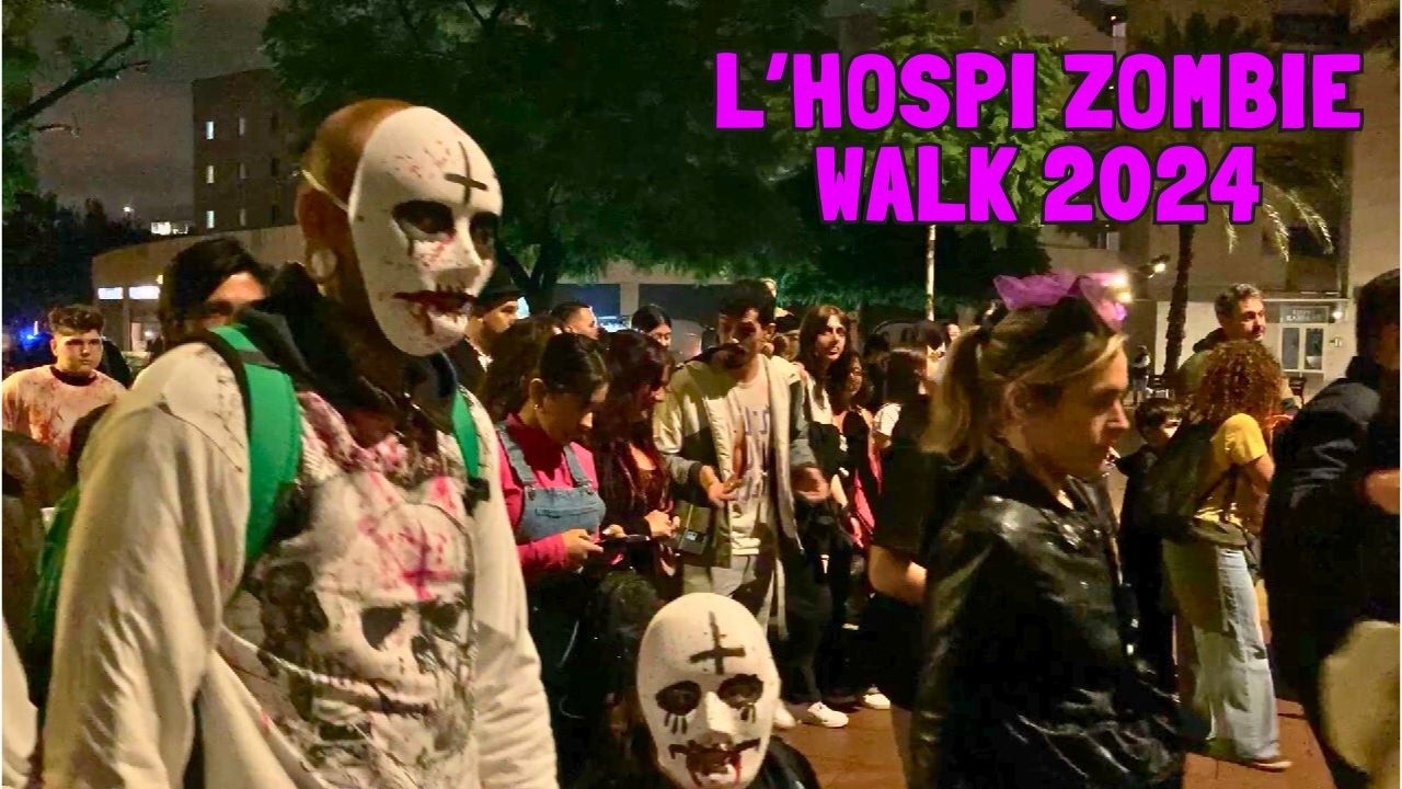 HOSPITALET ZOMBIE WALK 2024 | Halloween Parade 2024 - YouTube