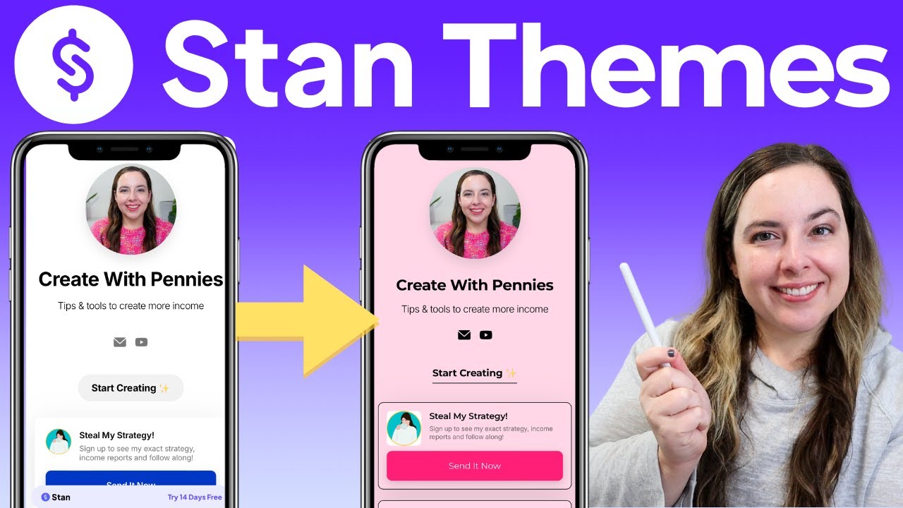 How To Change Your Stan Store Theme, Colors, & Font - YouTube