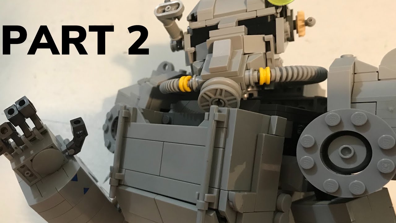 Building T-60 Power Armor in lego Part 2- Hands And Back - YouTube