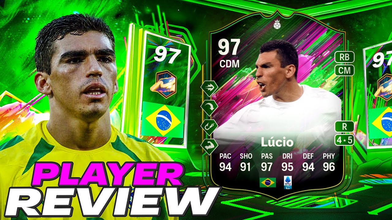97 SHAPESHIFTERS HERO LÚCIO PLAYER REVIEW - EA FC 25 ULTIMATE TEAM ...
