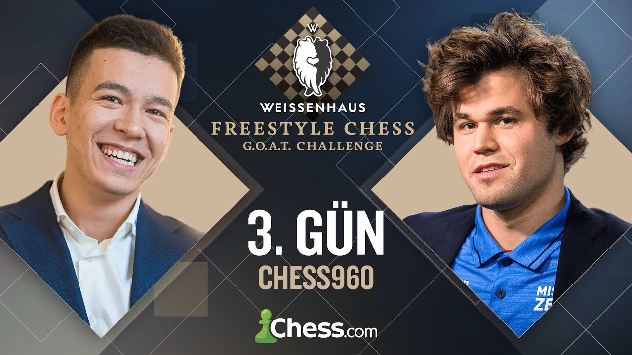 Carlsen - Alireza | Nodirbek - Ding | Freestyle Chess Goat Challenge ...