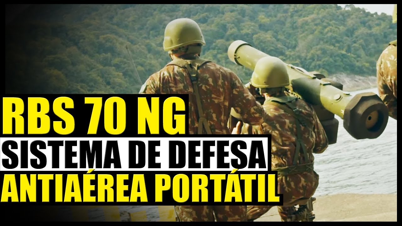 RBS 70 NG - Sistema de Defesa Antiaérea Portátil fabricado pela Suécia | SAAB RBS-70 MkII | SCBR ...