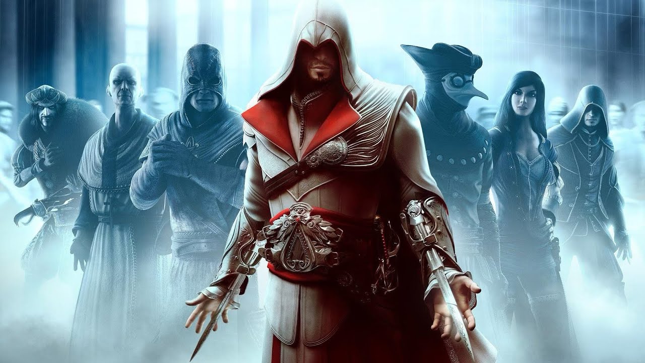 JUMPING OFF A TALL BUILDING (ASSASSIN'S CREED BROTHERHOOD) (GAMEPLAY ...