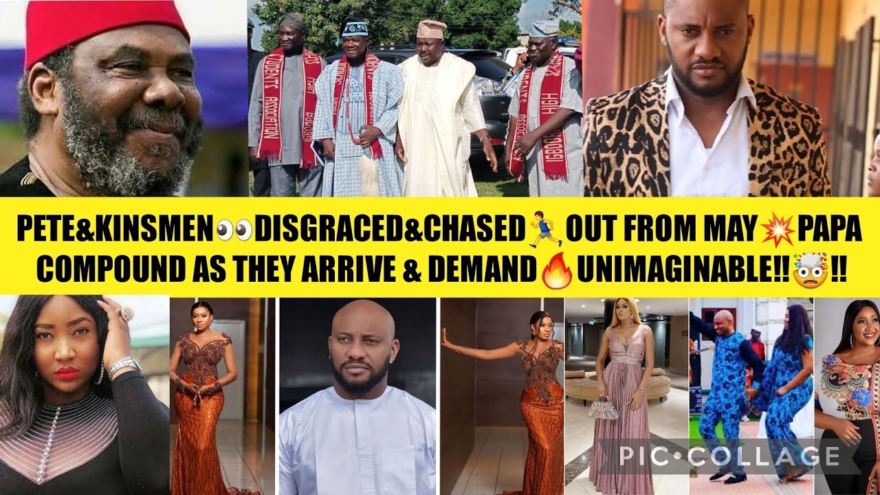 PETE&KINSMEN👀DISGRACED&CHASED🏃‍♂️OUT FROM MAY💥PAPA COMPOUND AS THEY ...